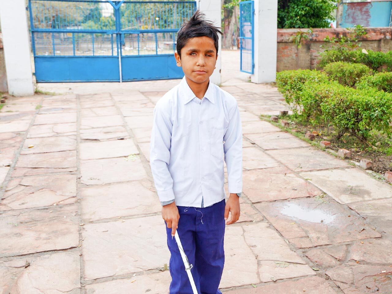 This Visually-Impaired Man Is On A Mission To Give 86 Young Boys With ...