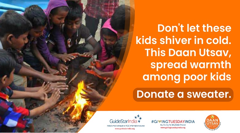 This Winter, Save poor children from the biting cold. Donate a sweater ...