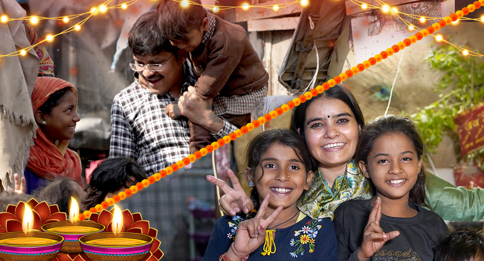 This Diwali, Help Dev & Chandni Light Up The Lives Of Homeless Kids With Gifts And Love | DonateKart