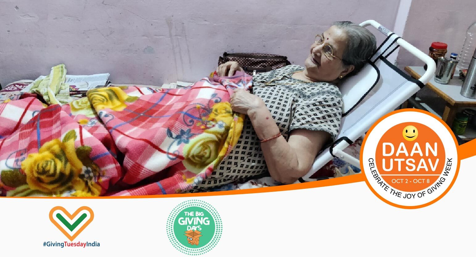 Support Global Thought To Help Old People | DonateKart