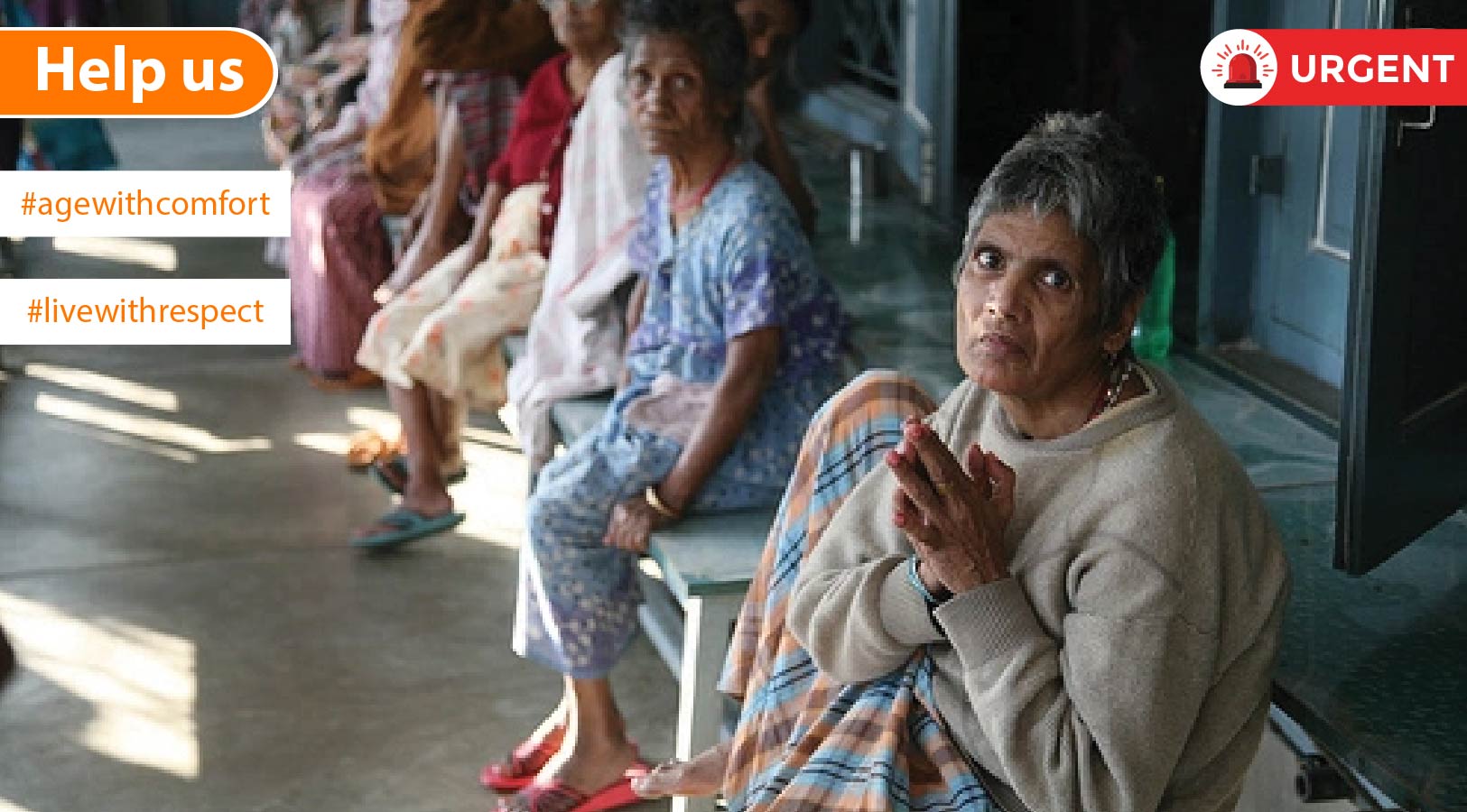 Help these Elders age with comfort in their Old age. Donate adult ...