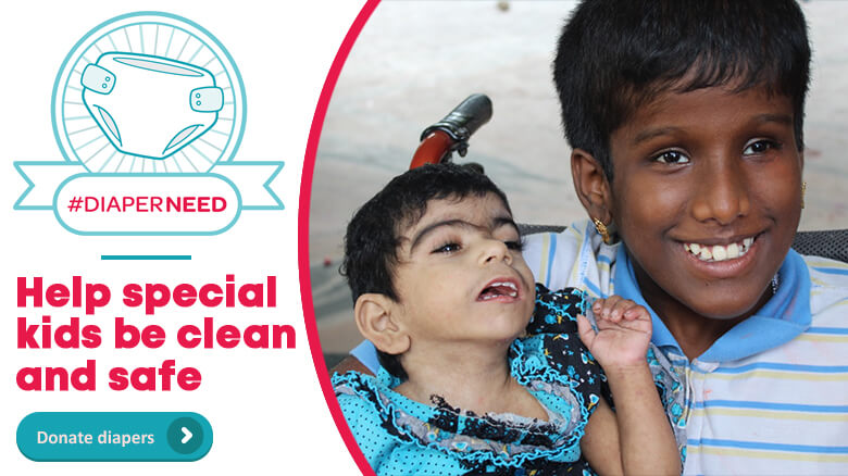 Let's HELP special children keep clean and safe. DIAPERS Matter ...